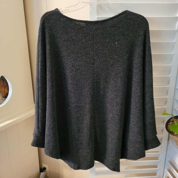 Three Bird Nest | Sweaters | Three Bird Nest Charcoal Batwing Sweater ...